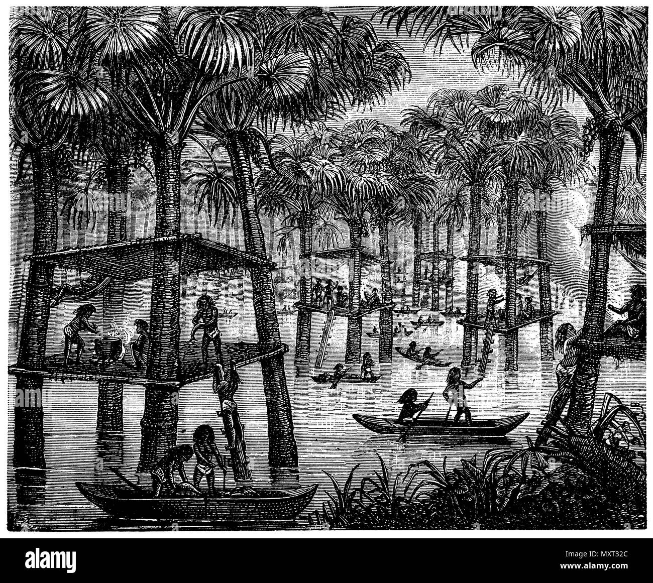 Prehistoric indians hi-res stock photography and images - Alamy