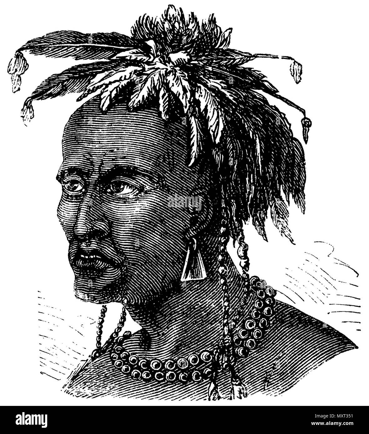 Indian, 1874 Stock Photo - Alamy