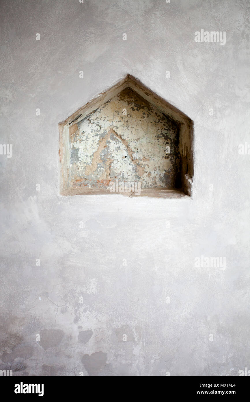 Wall texture with shape in the wall Stock Photo - Alamy