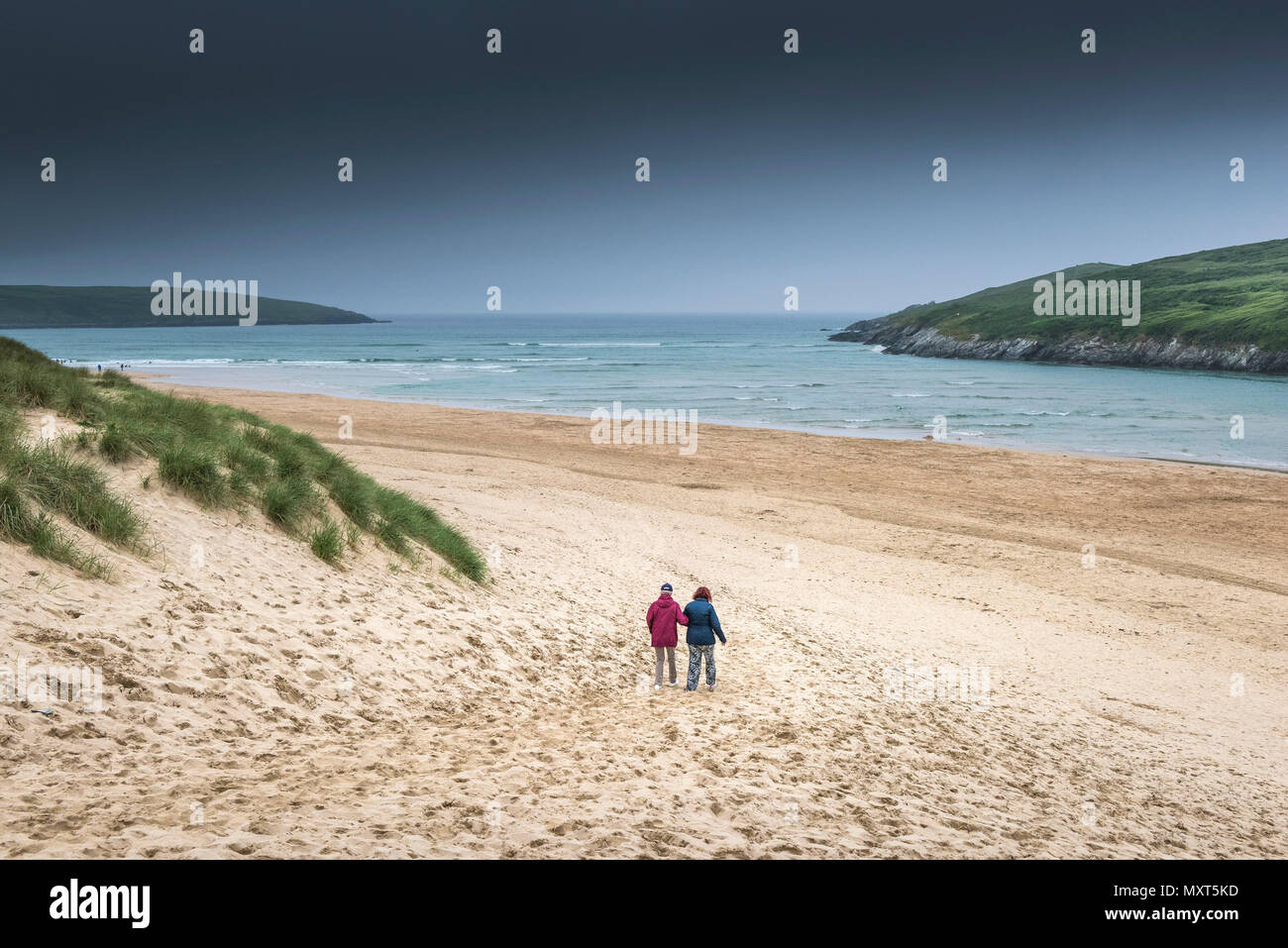 Crantock Beach in Newquay in Cornwall Stock Photo - Alamy