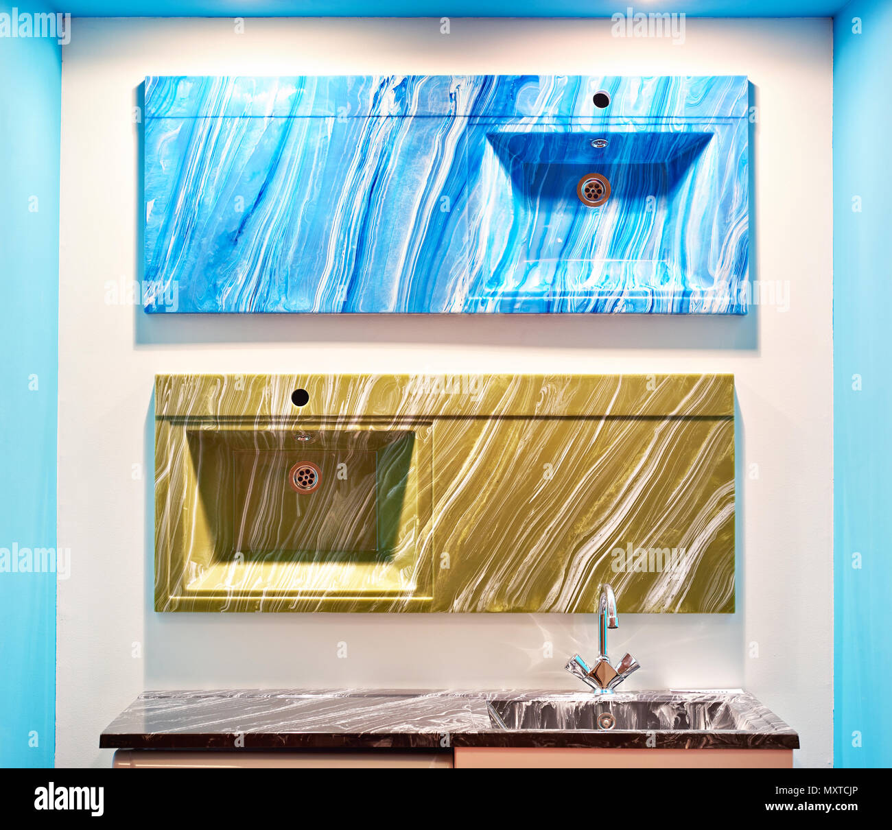 Interior marble wall hi-res stock photography and images - Alamy