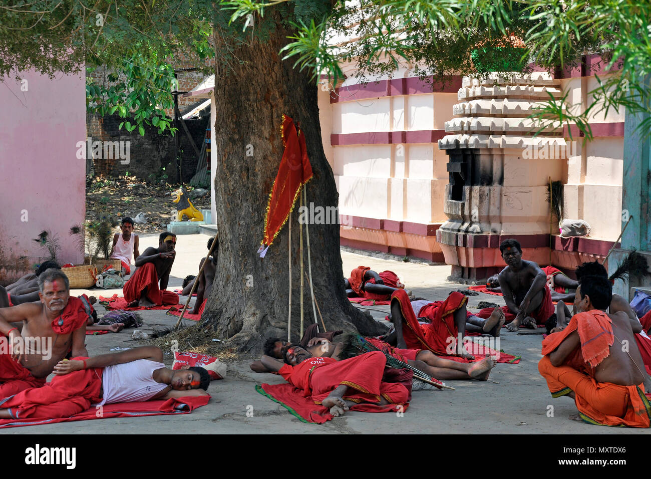 India, Orissa, Ganjam district, Danda Yatra rite Stock Photo - Alamy