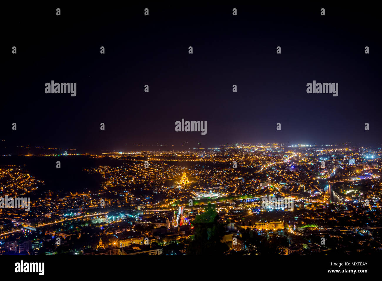Night georgia hi-res stock photography and images - Alamy
