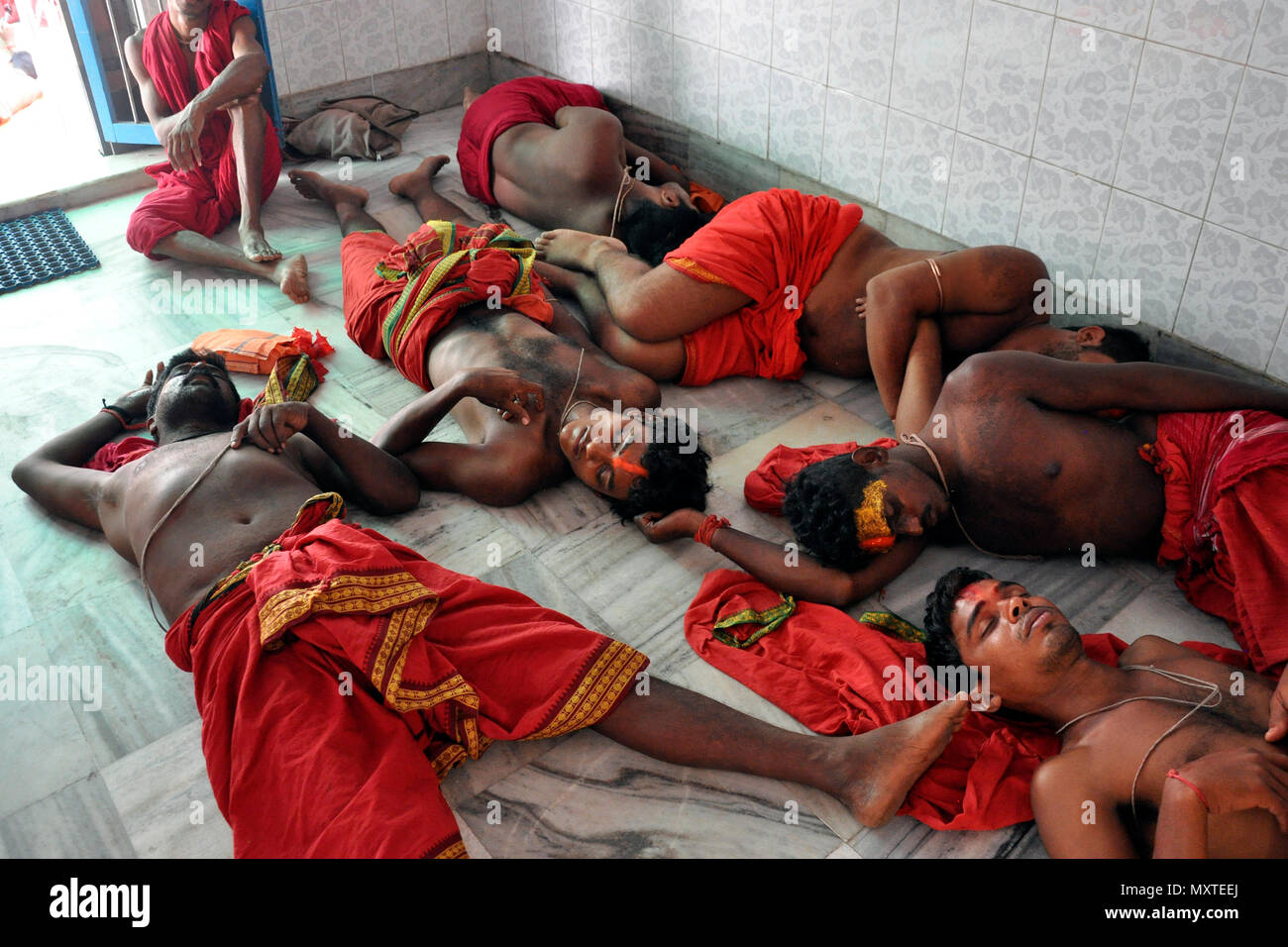 India, Orissa, Ganjam district, Danda Yatra rite Stock Photo - Alamy