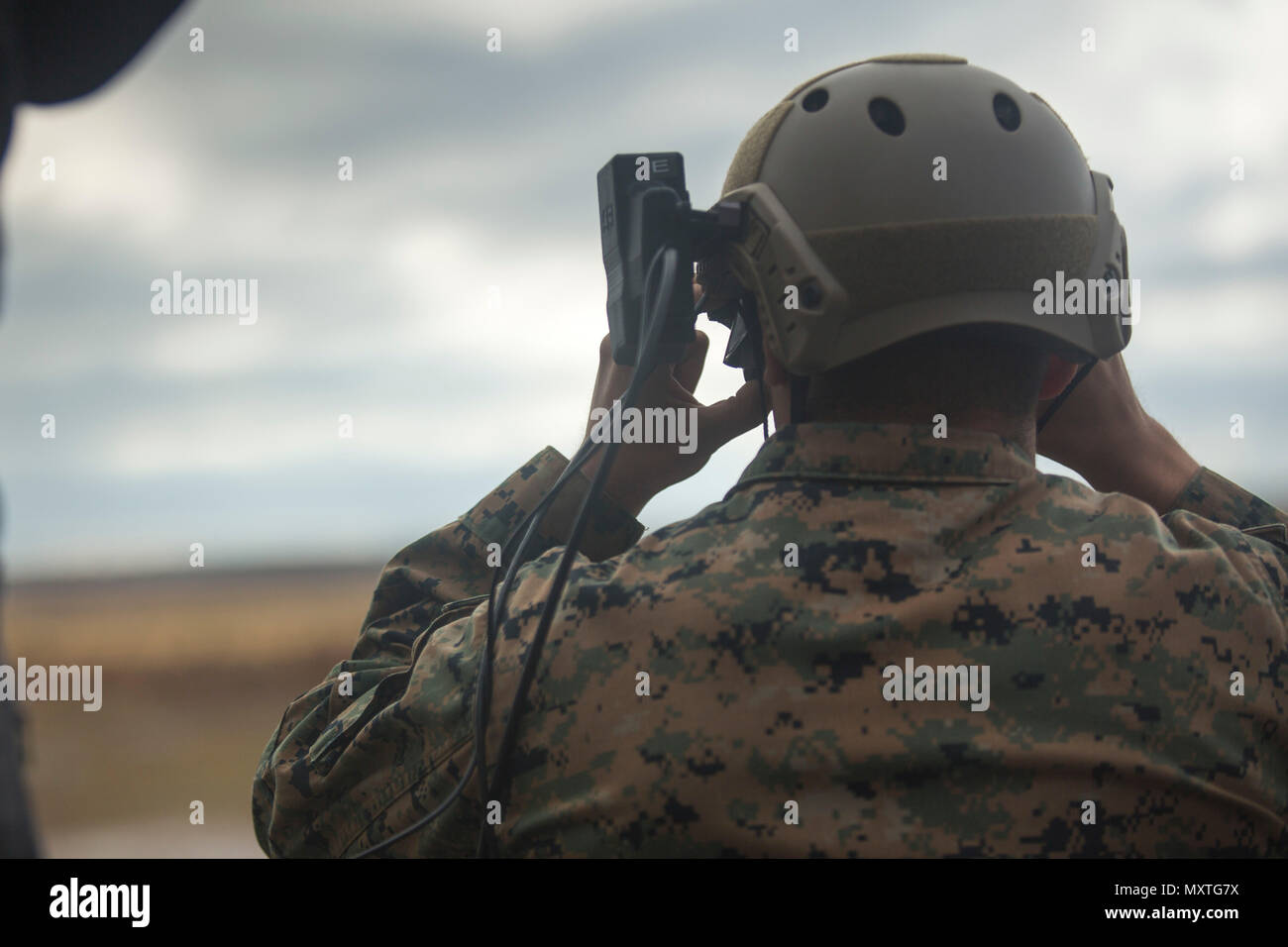 U.S. Marine Corps 2nd Lt. Enrique Ferrez, an infantry officer with 2nd ...