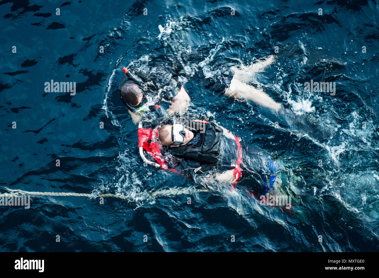 161125-N-EO381-234 ARABIAN SEA (Nov. 25, 2016) Chief Christopher Roth ...