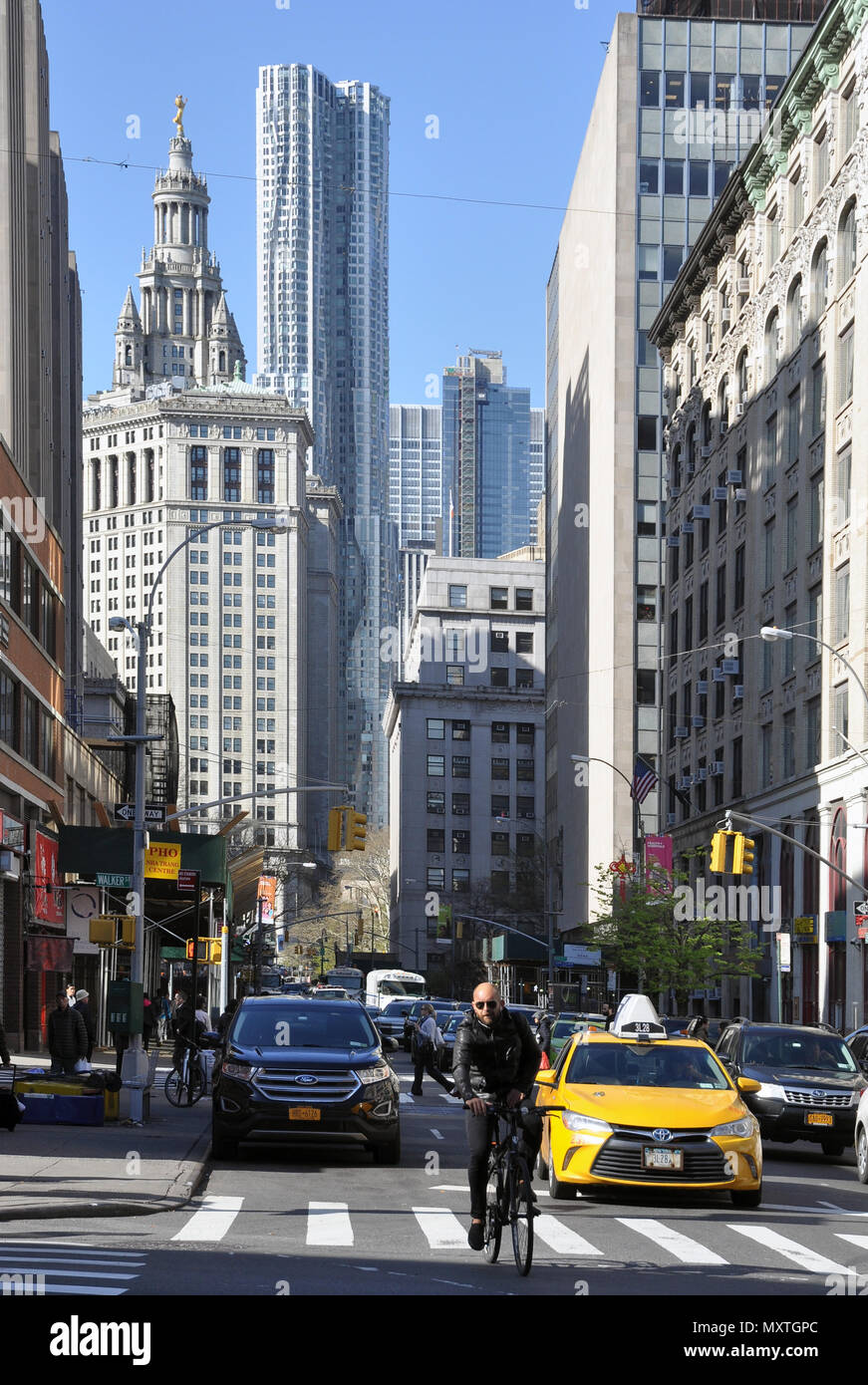 New York City streets, Manhattan, NYC Stock Photo - Alamy