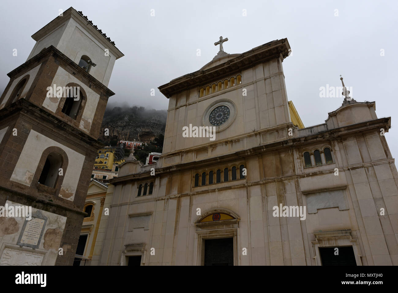 Maria assunta church interior positano hi-res stock photography and ...
