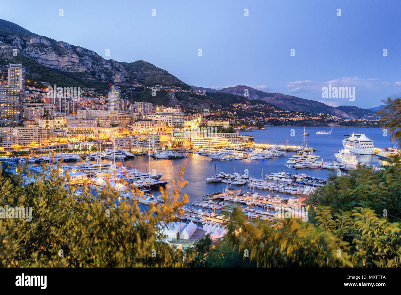 Monte carlo monaco panoramic hi-res stock photography and images - Alamy