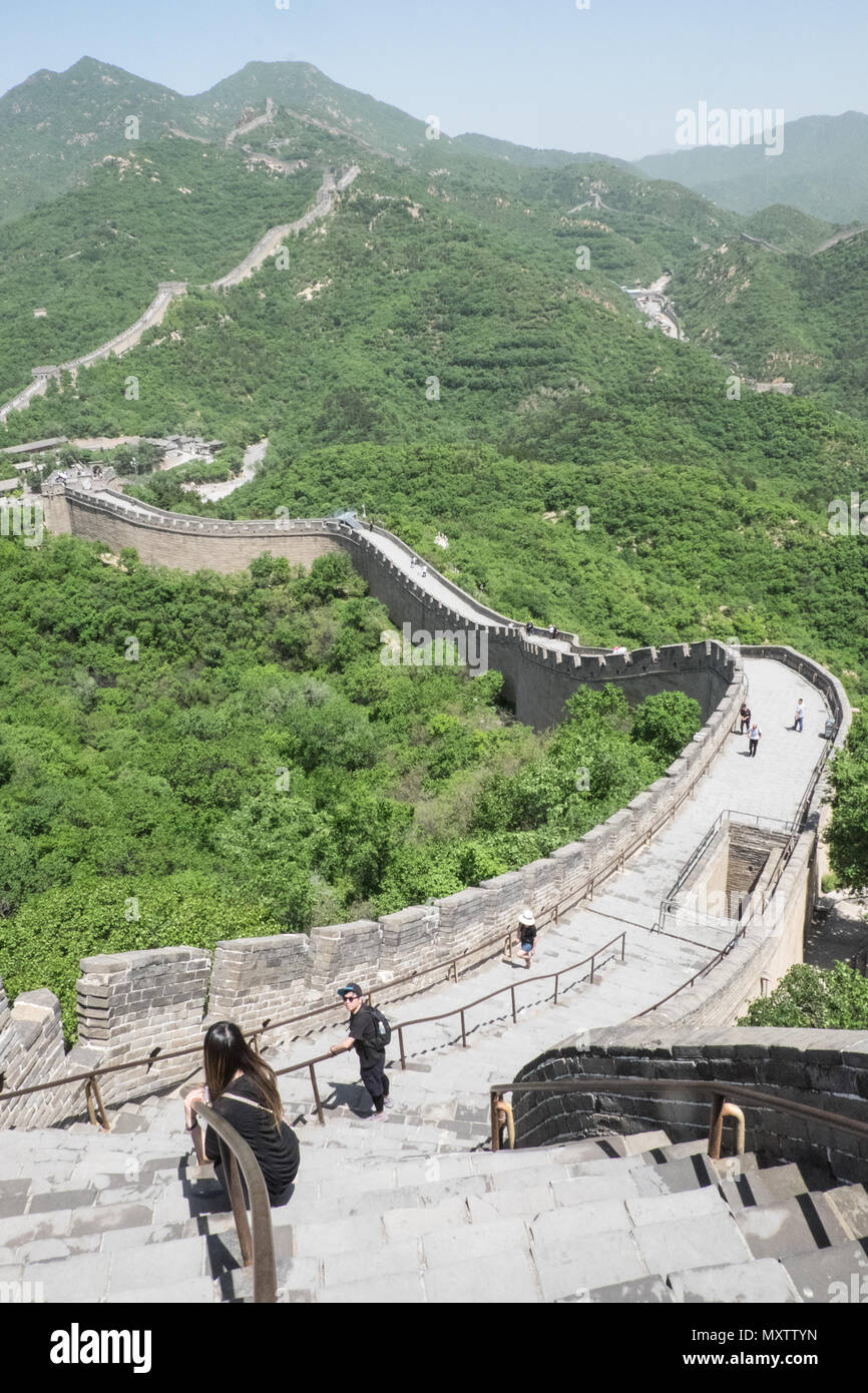 Great Wall of China,Badaling,section,near,Beijing,Peoples Republic of ...