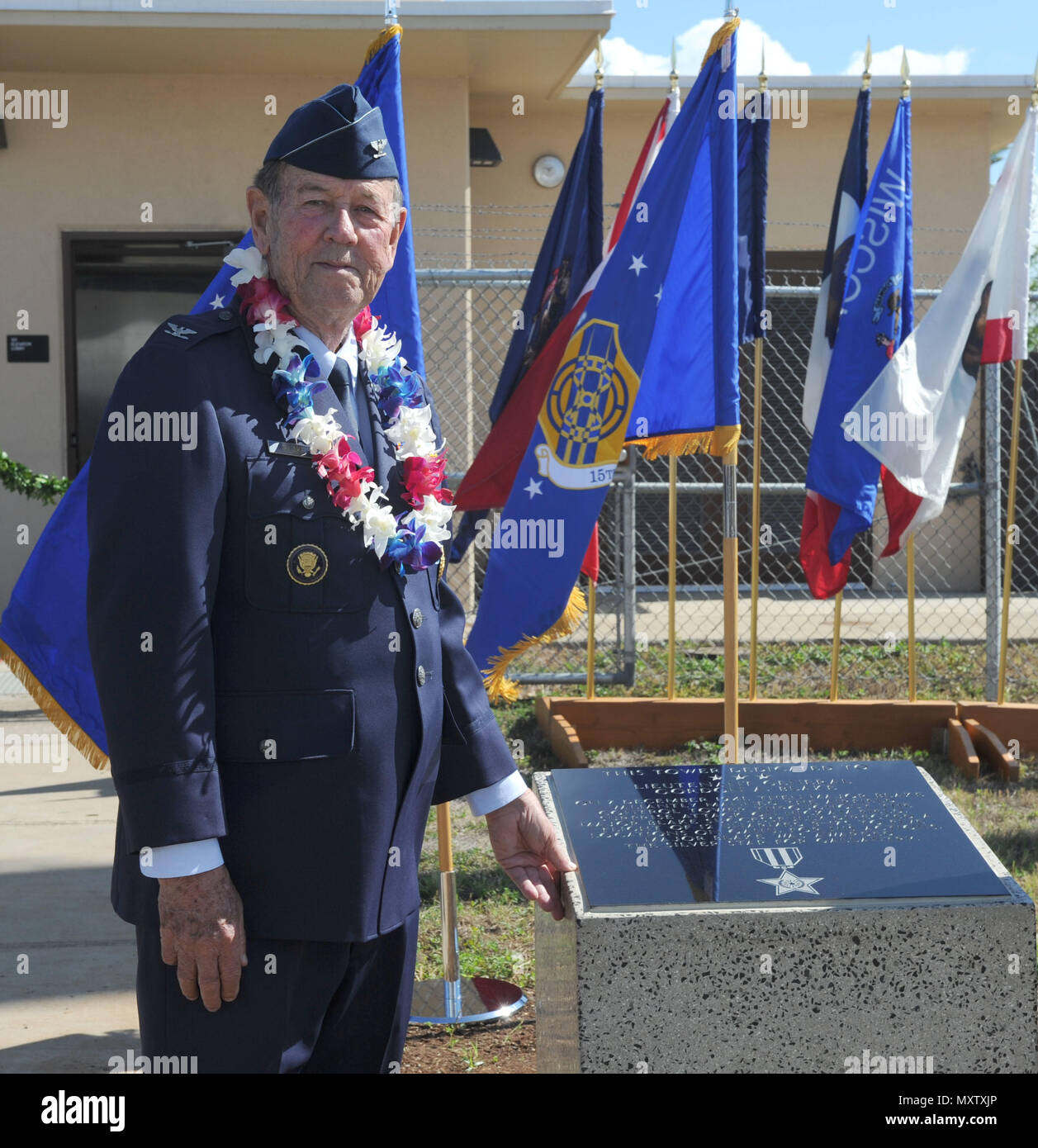 U.S. Air Force retired Colonel Robert Blake, son of Lt. Gen. Gordon A ...