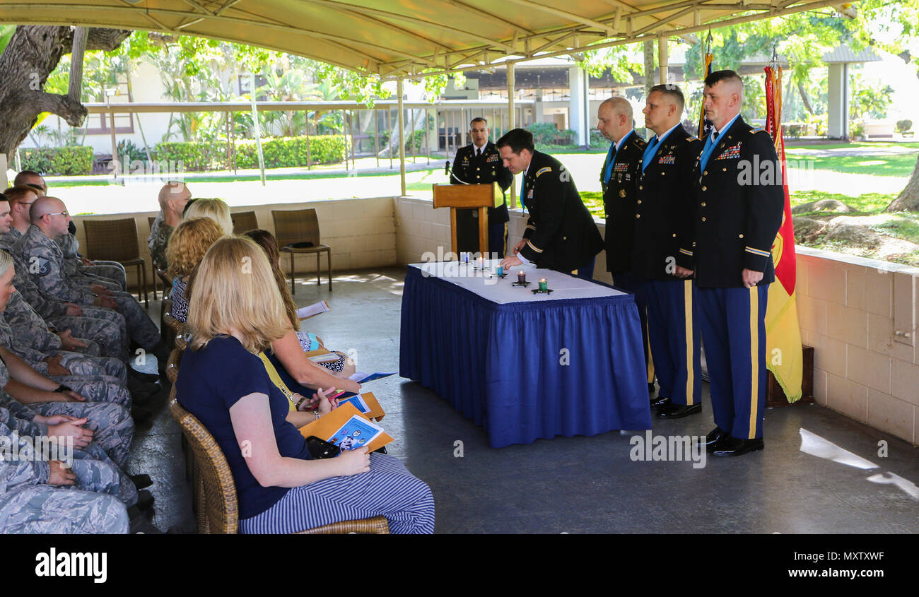 JOINT BASE PEARL HARBOR-HICKAM, Hawaii- U.S. Army Intelligence Corps ...