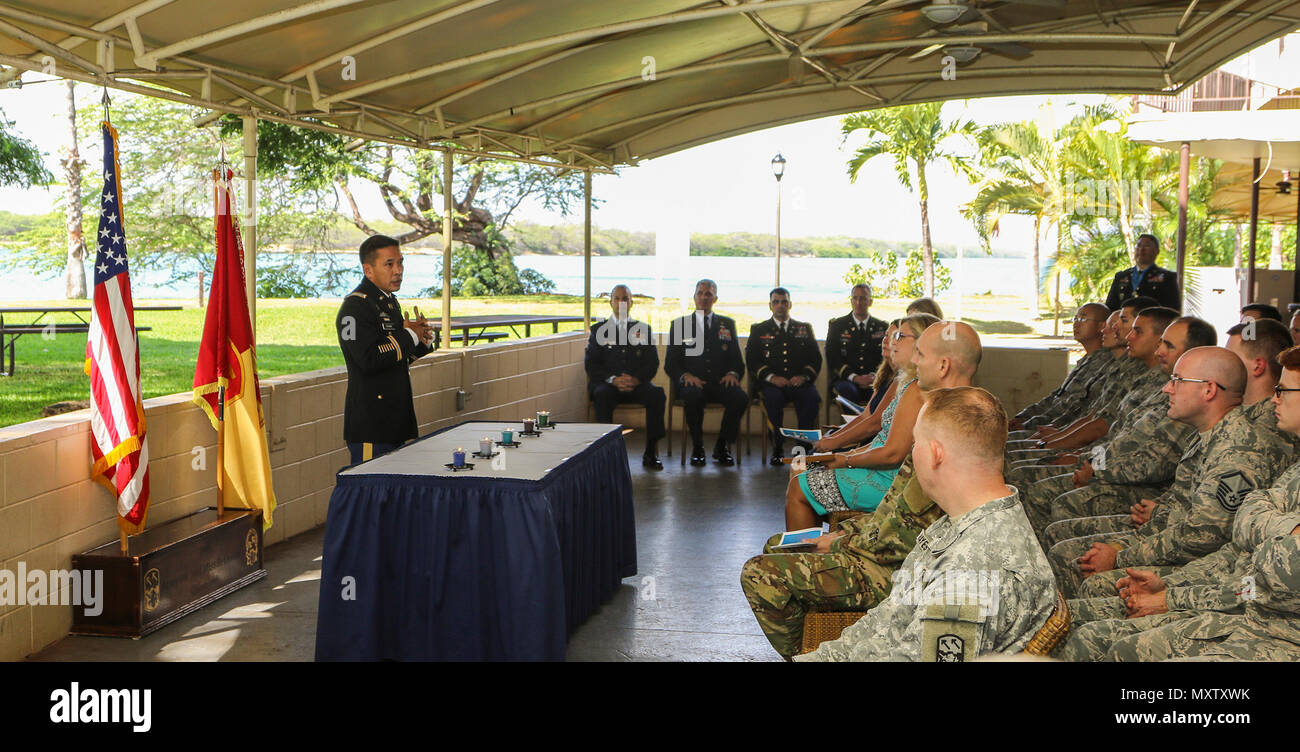 JOINT BASE PEARL HARBOR-HICKAM, Hawaii-U.S. Army Col. Jason Chung, the ...