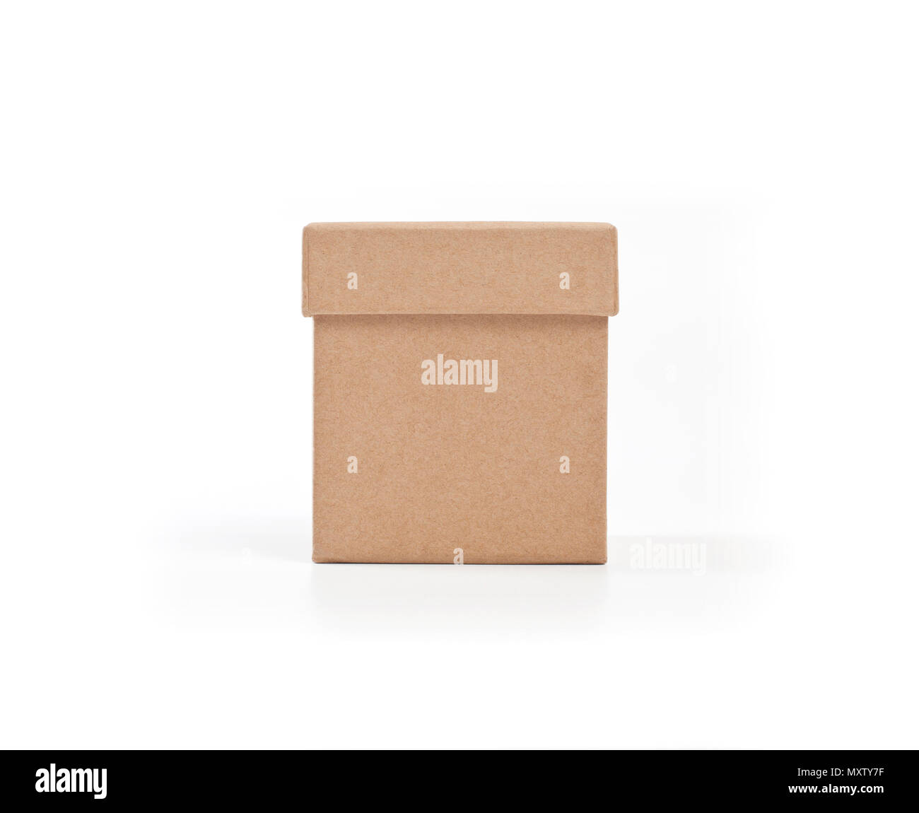 Cardboard boxes for packaging on a white background Stock Photo - Alamy