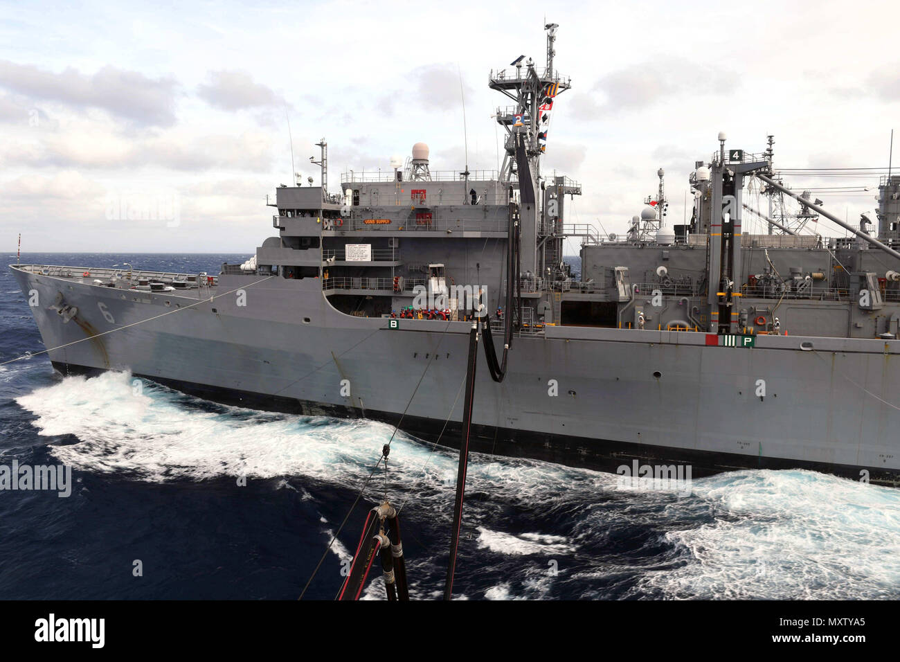 161130-N-NB178-370 ATLANTIC OCEAN (Nov. 30, 2016) The guided-missile ...