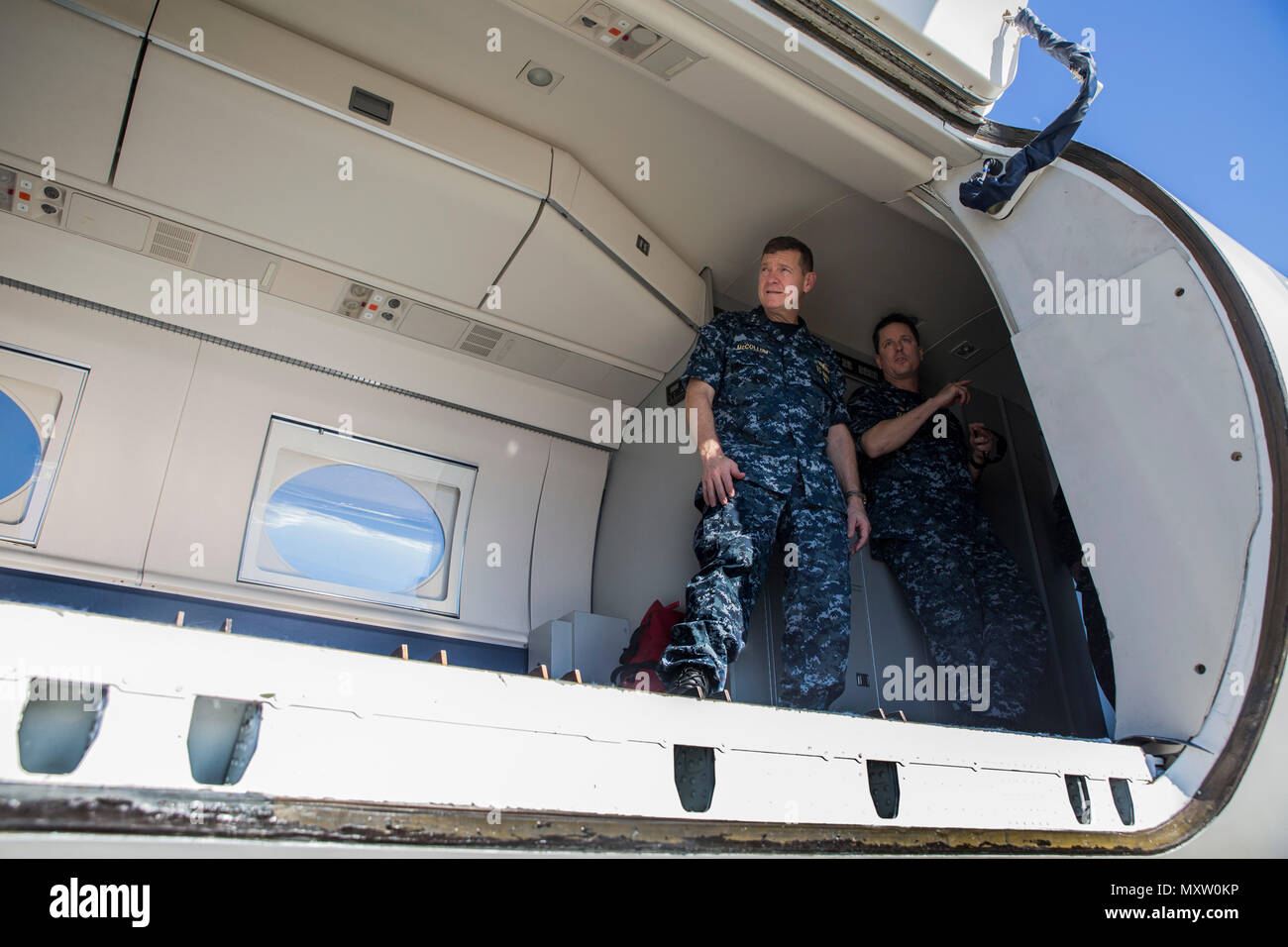 MARINE CORPS BASE HAWAII – Vice Adm. Luke McCollum, the chief of the ...