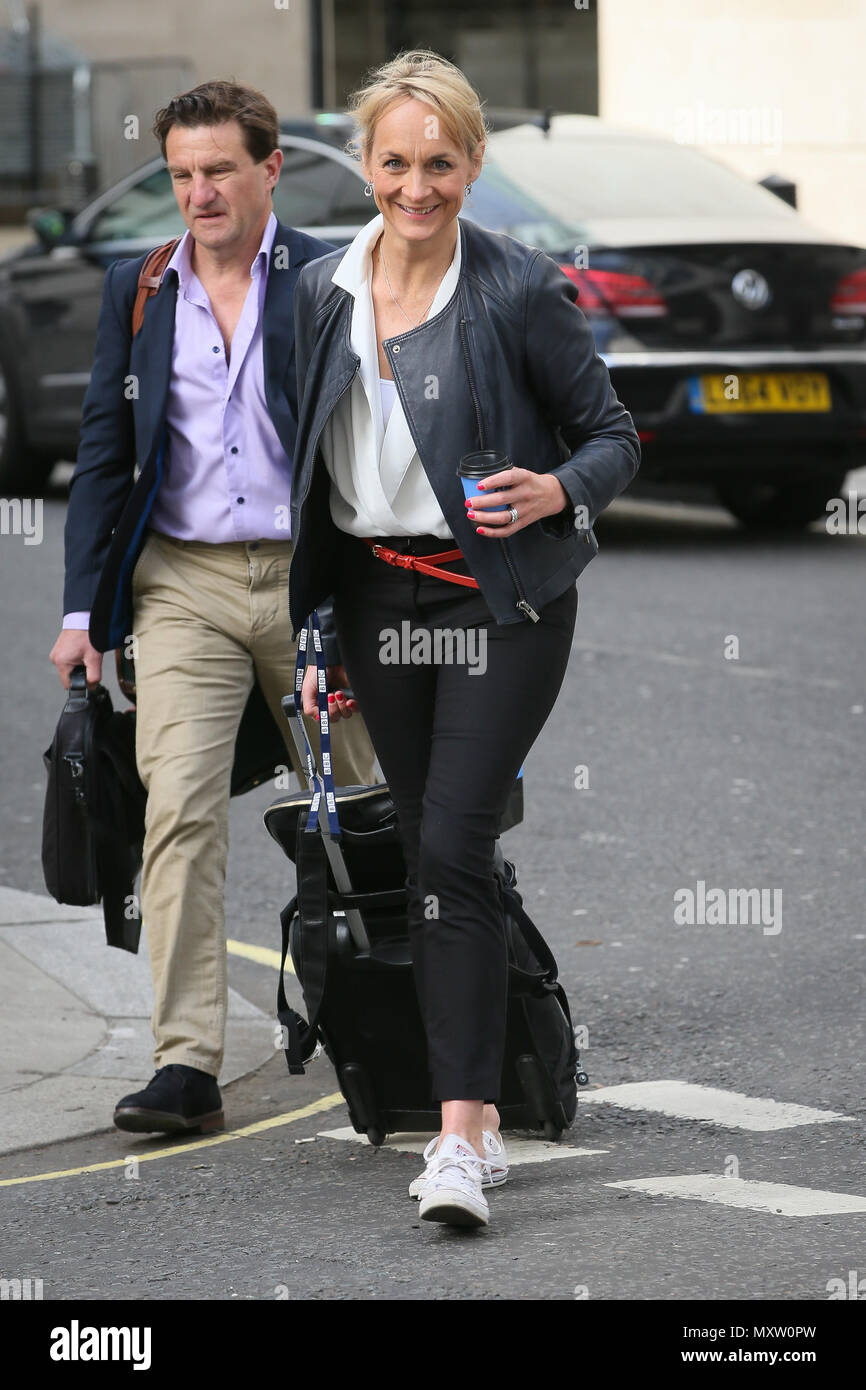 BBC TV Presenter Louise Minchin promoting her first book 'Dare To Tri ...