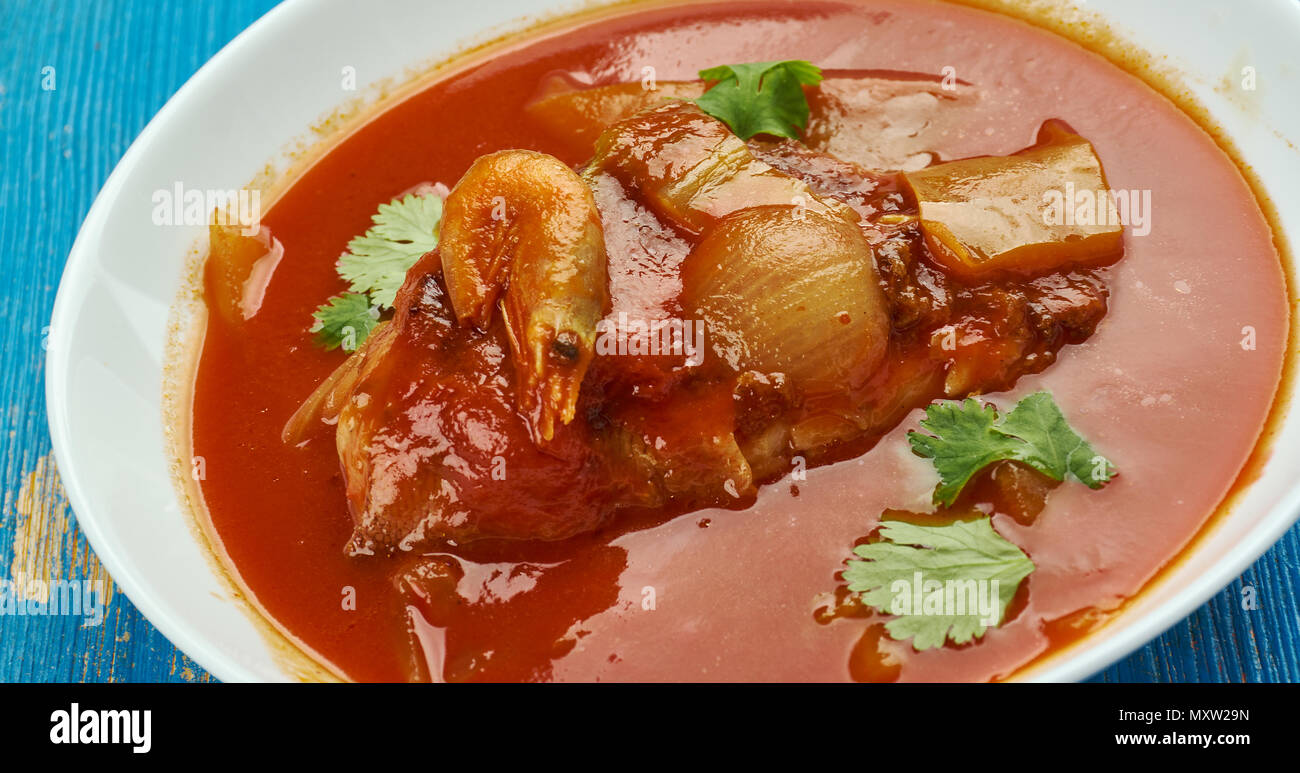 Macher Jhol , Fish Curry , popular Bengali fish fry Stock Photo - Alamy