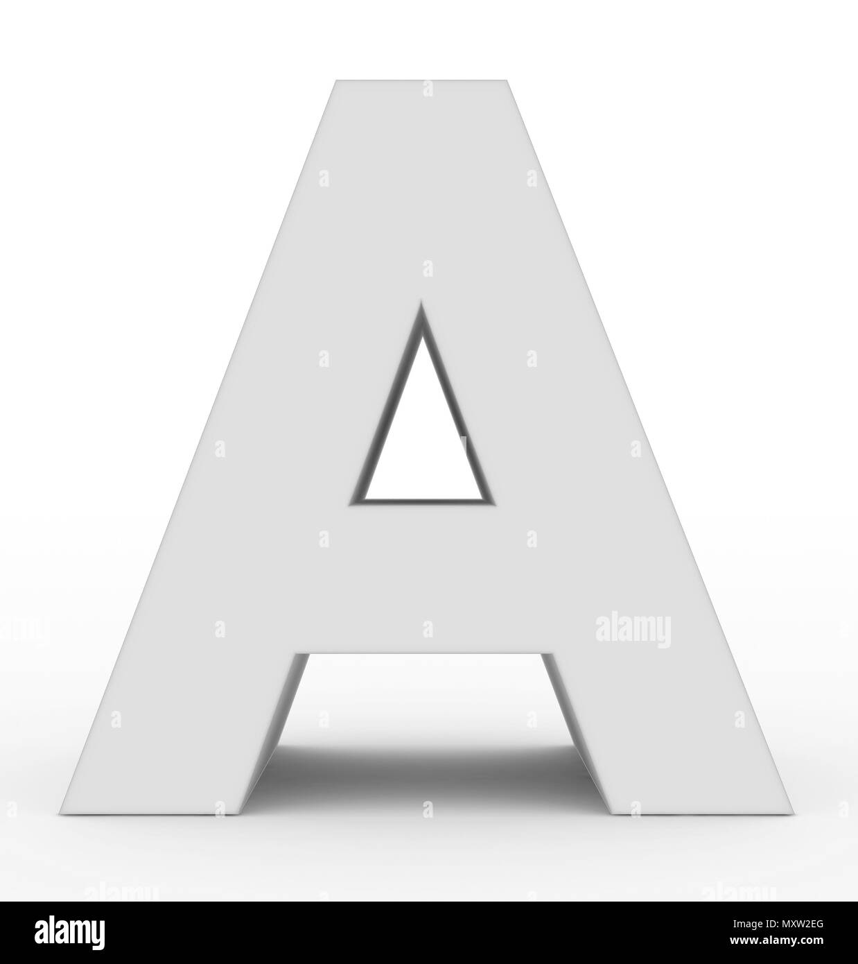 White Letter A Over Ons – Op Een Level Apart