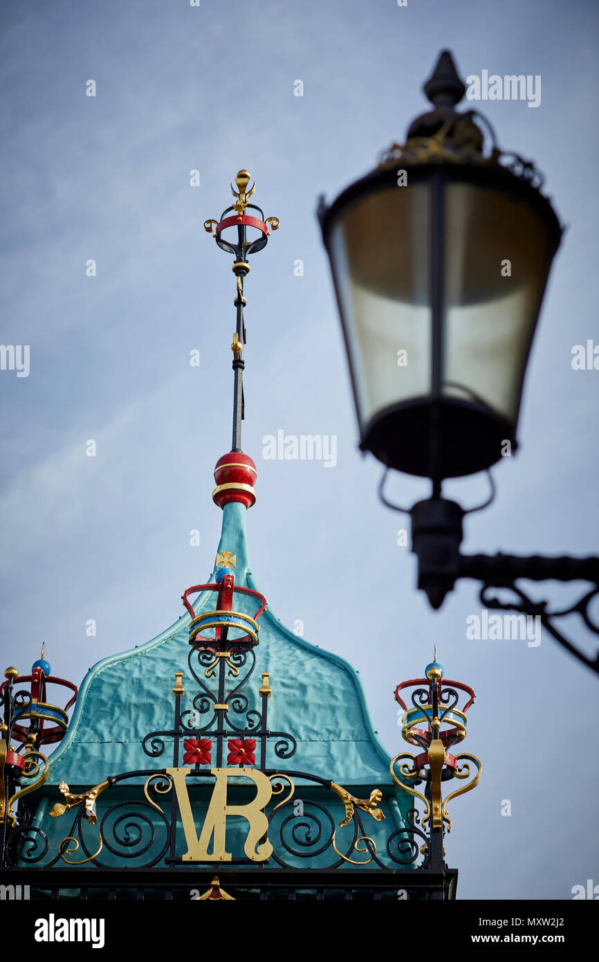 landmark Eastgate Clock in Chester, Cheshire, England, original ...