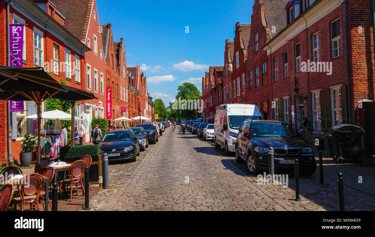 Dutch Quarter in the city of Potsdam Stock Photo - Alamy