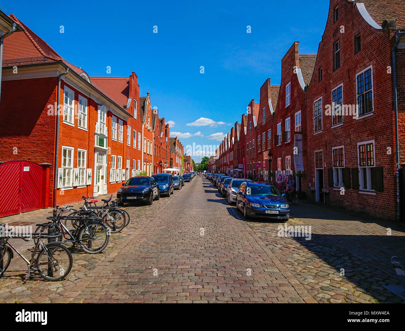 Dutch Quarter in the city of Potsdam Stock Photo - Alamy
