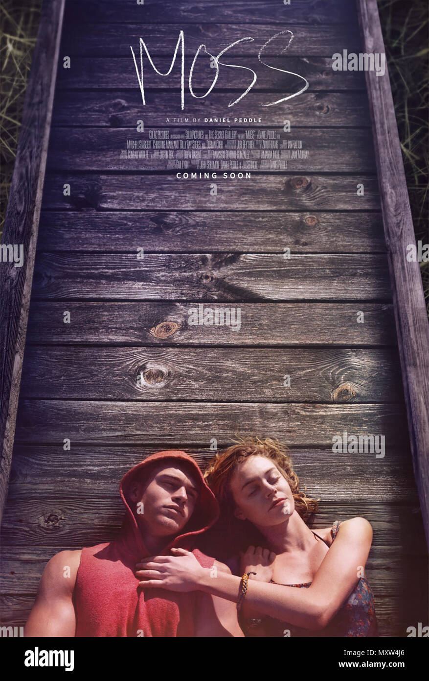 MOSS, poster, from left: Mitchell Slaggert, Christine Marzano, 2017 ...