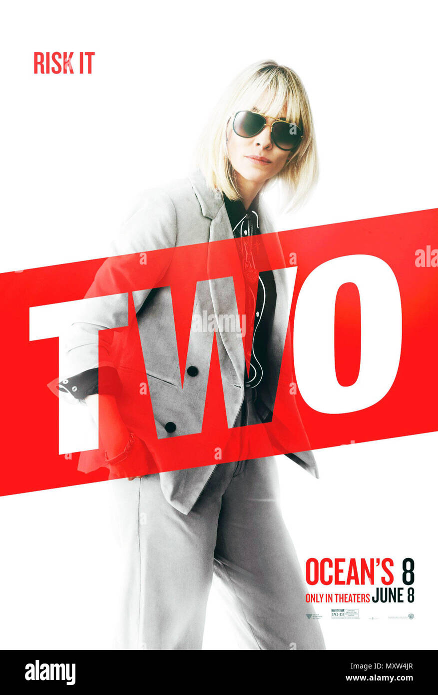 OCEAN'S 8, (aka OCEAN'S EIGHT), US character poster, Cate Blanchett ...