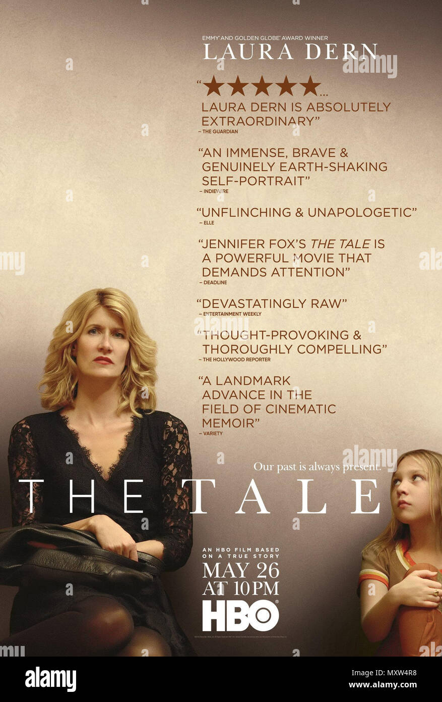 THE TALE, US poster, from left: Laura Dern, Isabelle Nelisse, 2018 ...
