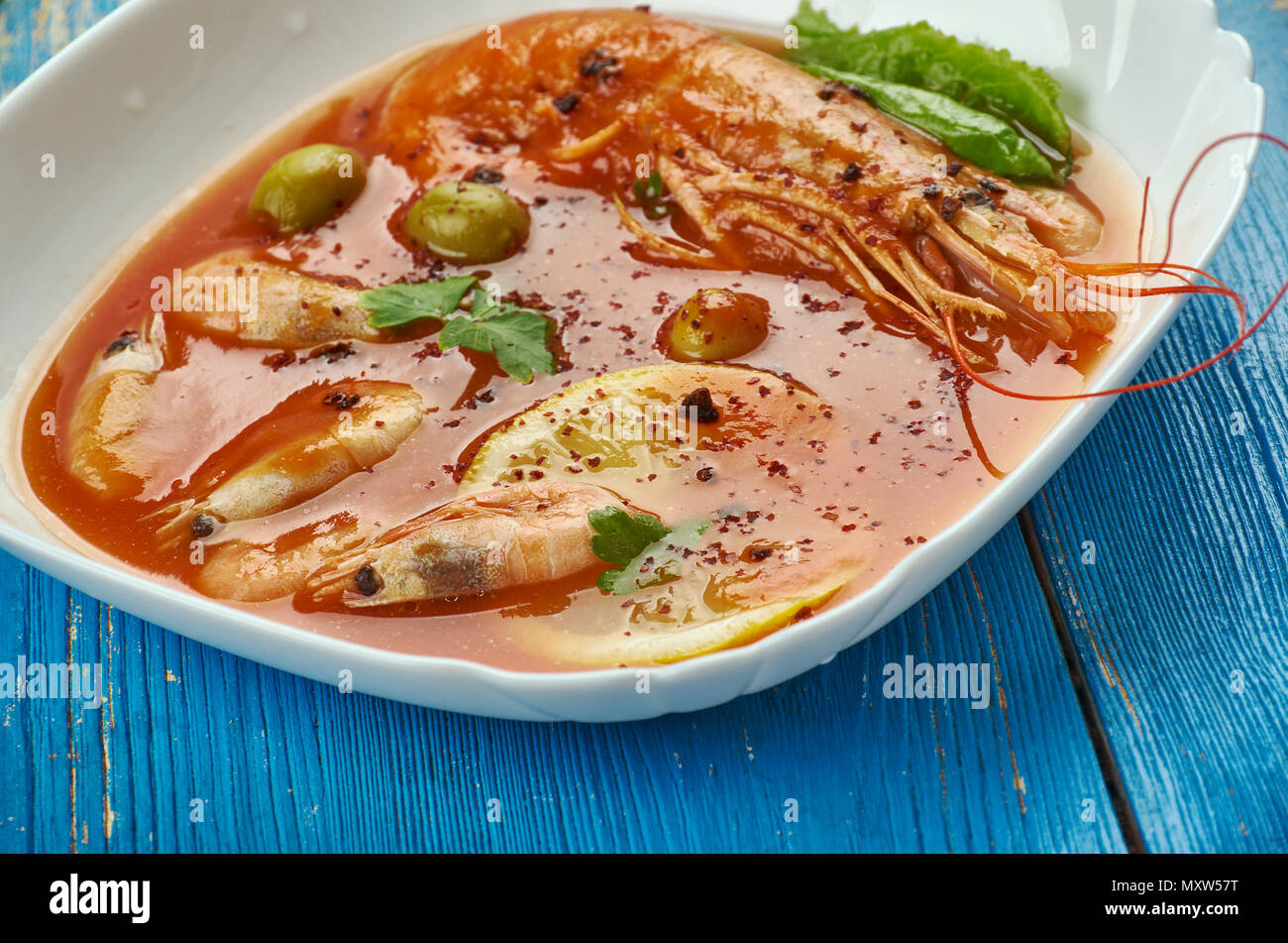 Brodetto - Croatian Seafood stew , similar to an Italian Brodetto or ...
