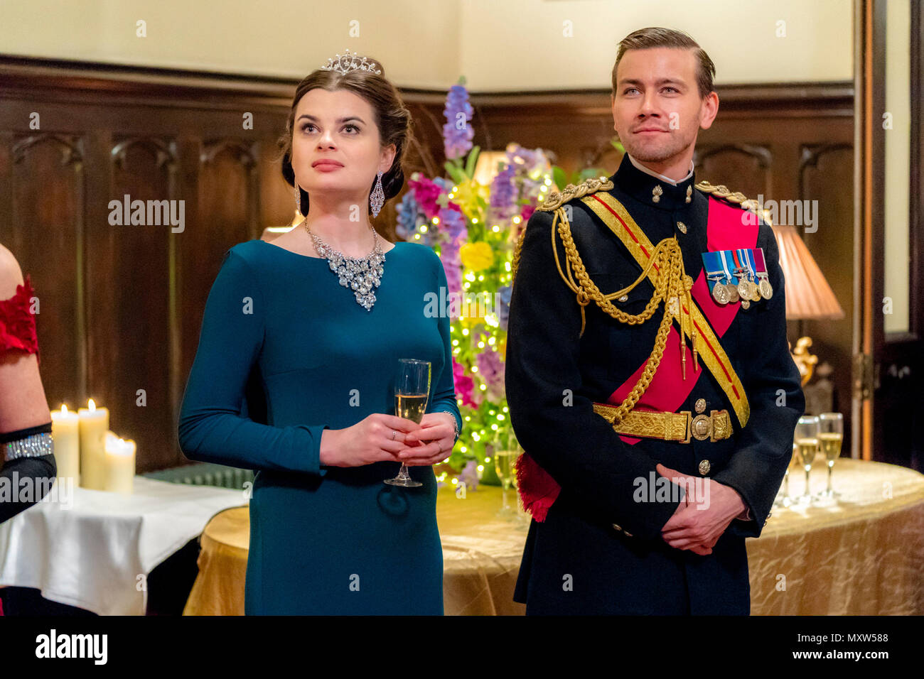 ROYALLY EVER AFTER, from left: Rebekah Wainwright, Torrance Coombs ...