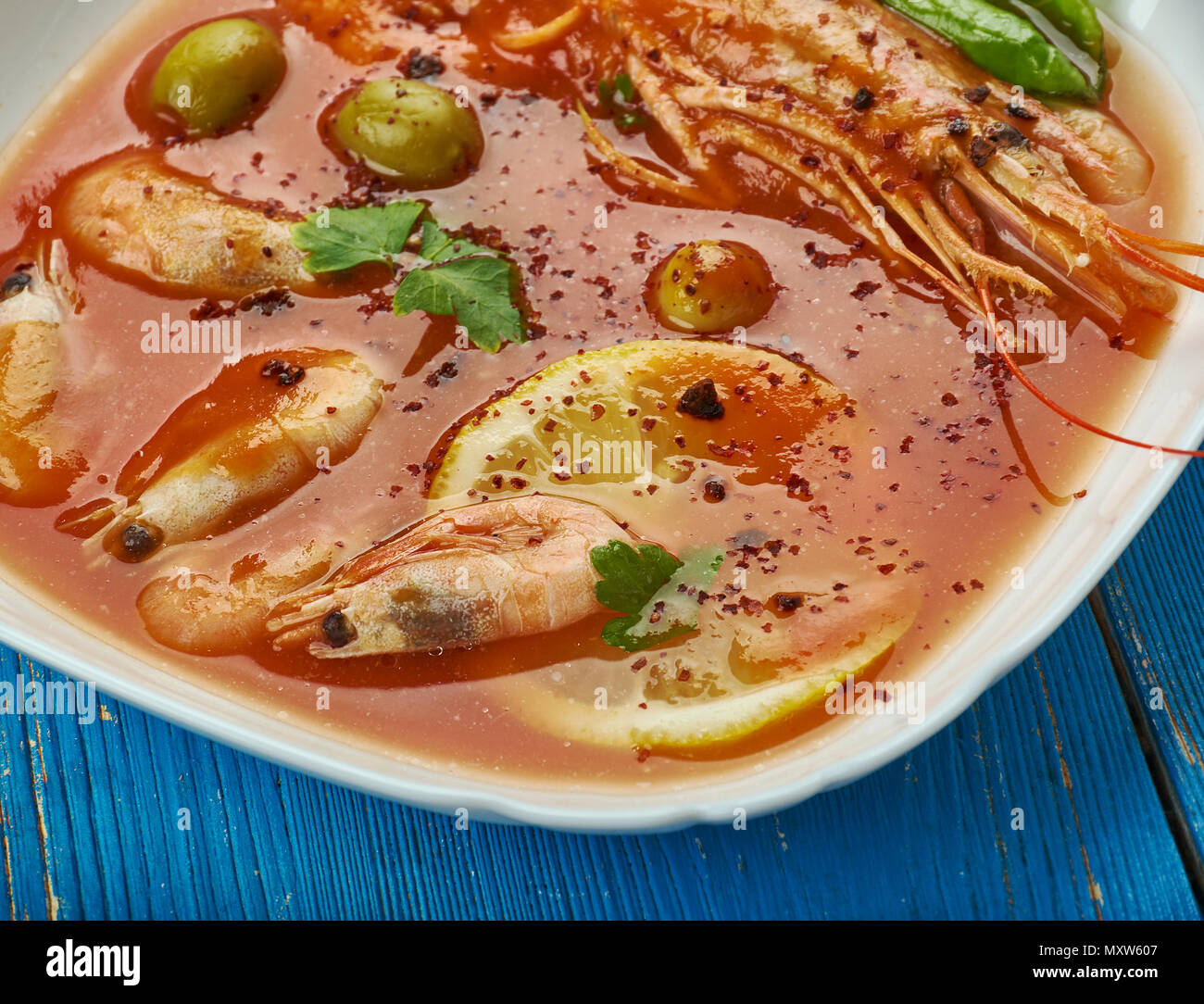 Brodetto - Croatian Seafood stew , similar to an Italian Brodetto or ...