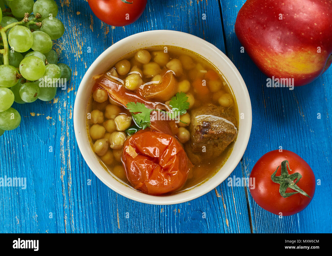 Uzbek Kyurdik shorva , soup is mostly prepared in Khorezm region, Top ...