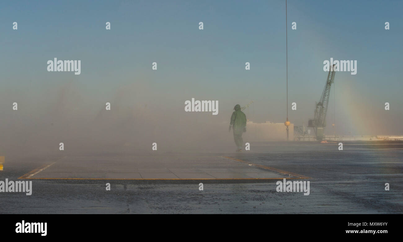 Countermeasure wash down sprinkler system hi-res stock photography and ...