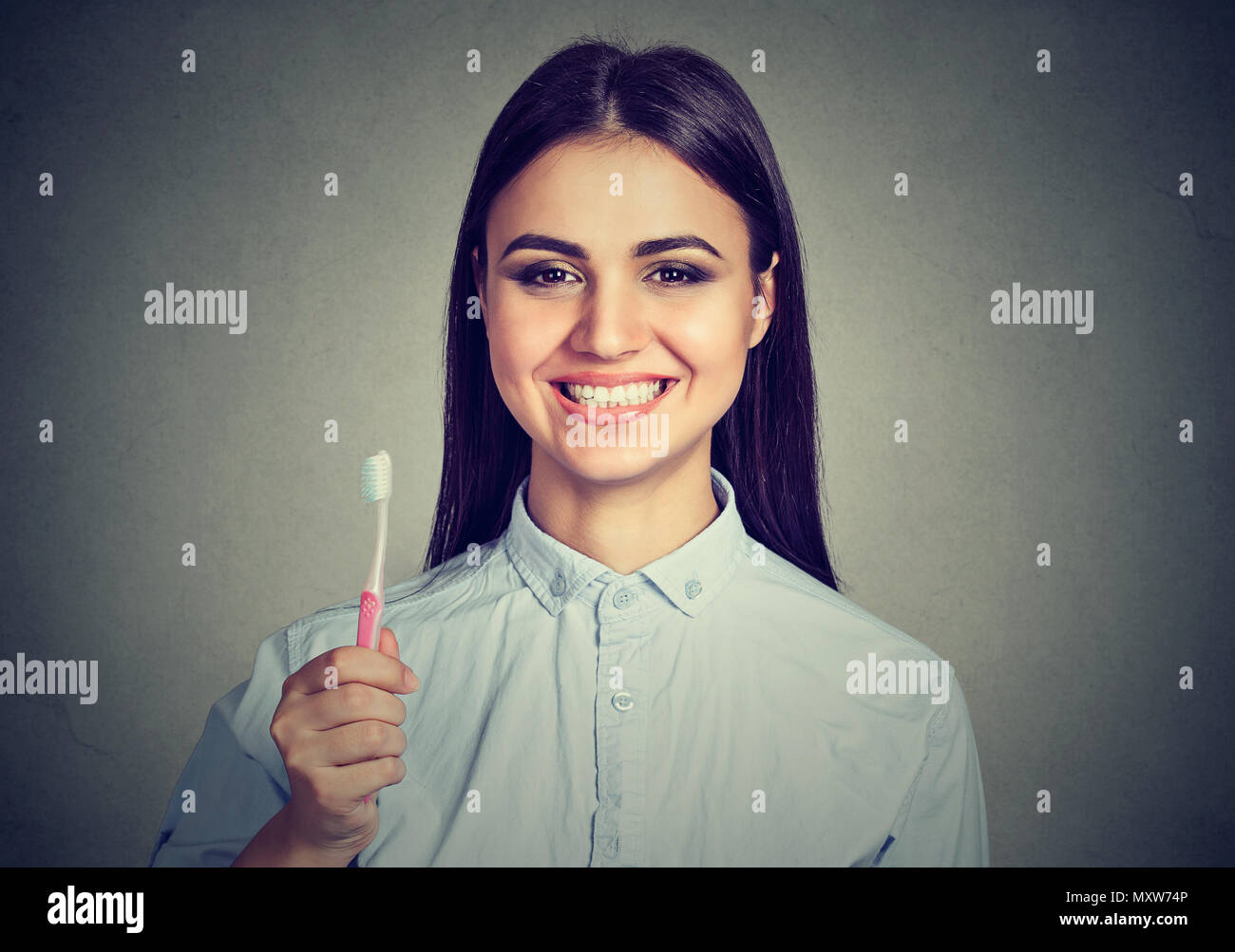 Bright White Smile Teeth High Resolution Stock Photography and Images ...