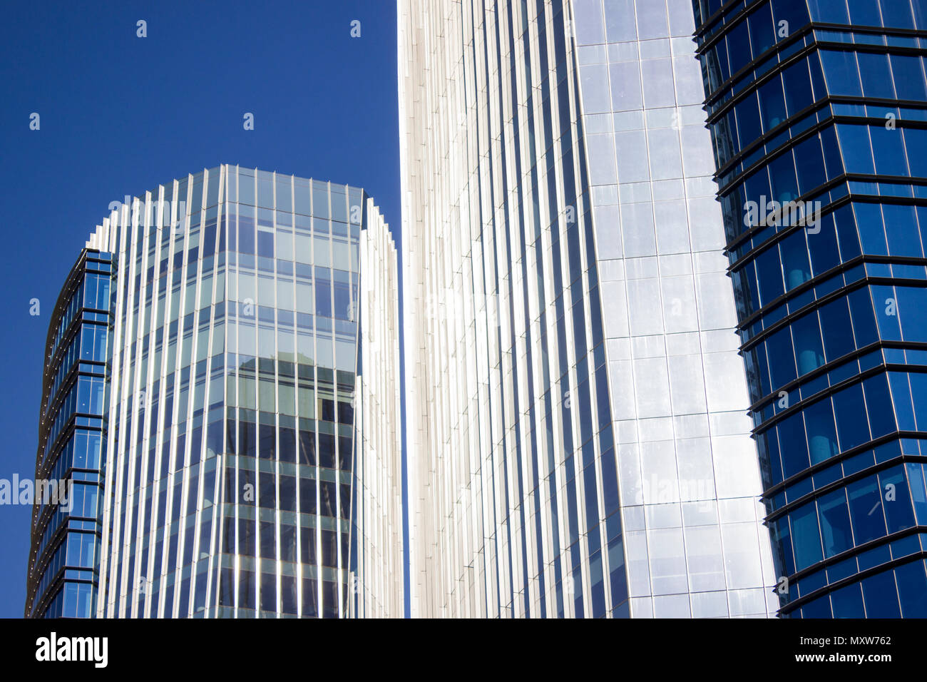 Twin high rise hi-res stock photography and images - Alamy