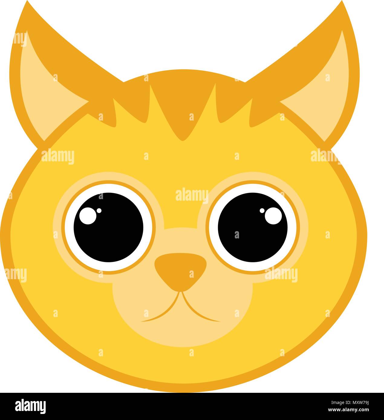 Isolated cute cat avatar Stock Vector Image & Art - Alamy