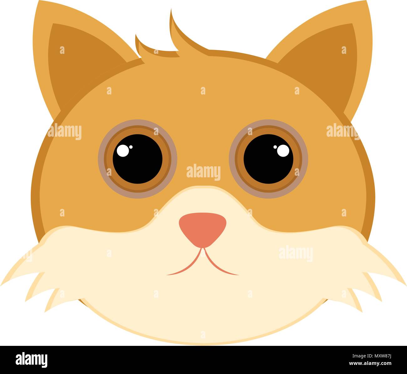 Isolated cute cat avatar Stock Vector Image & Art - Alamy