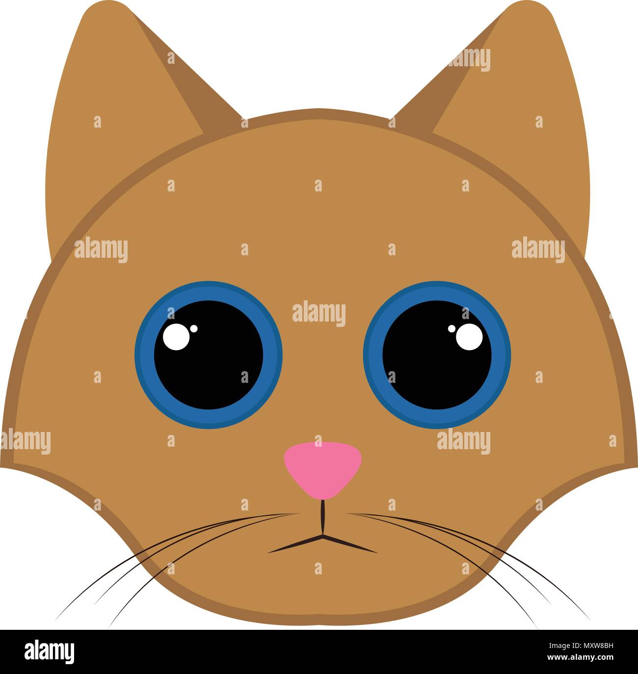 Isolated cute cat avatar Stock Vector Image & Art - Alamy