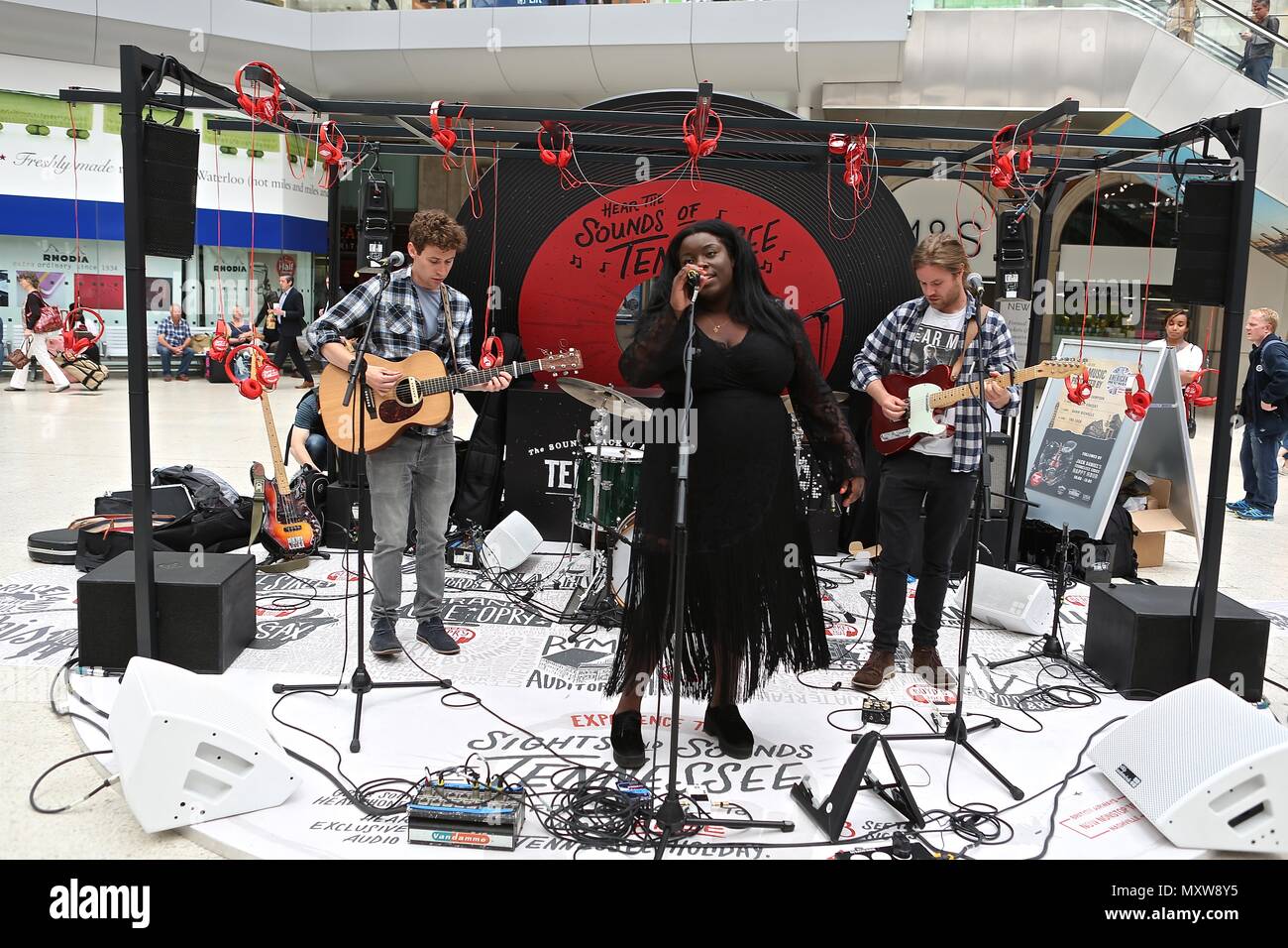 Experience to debut at waterloo staion hi-res stock photography and ...