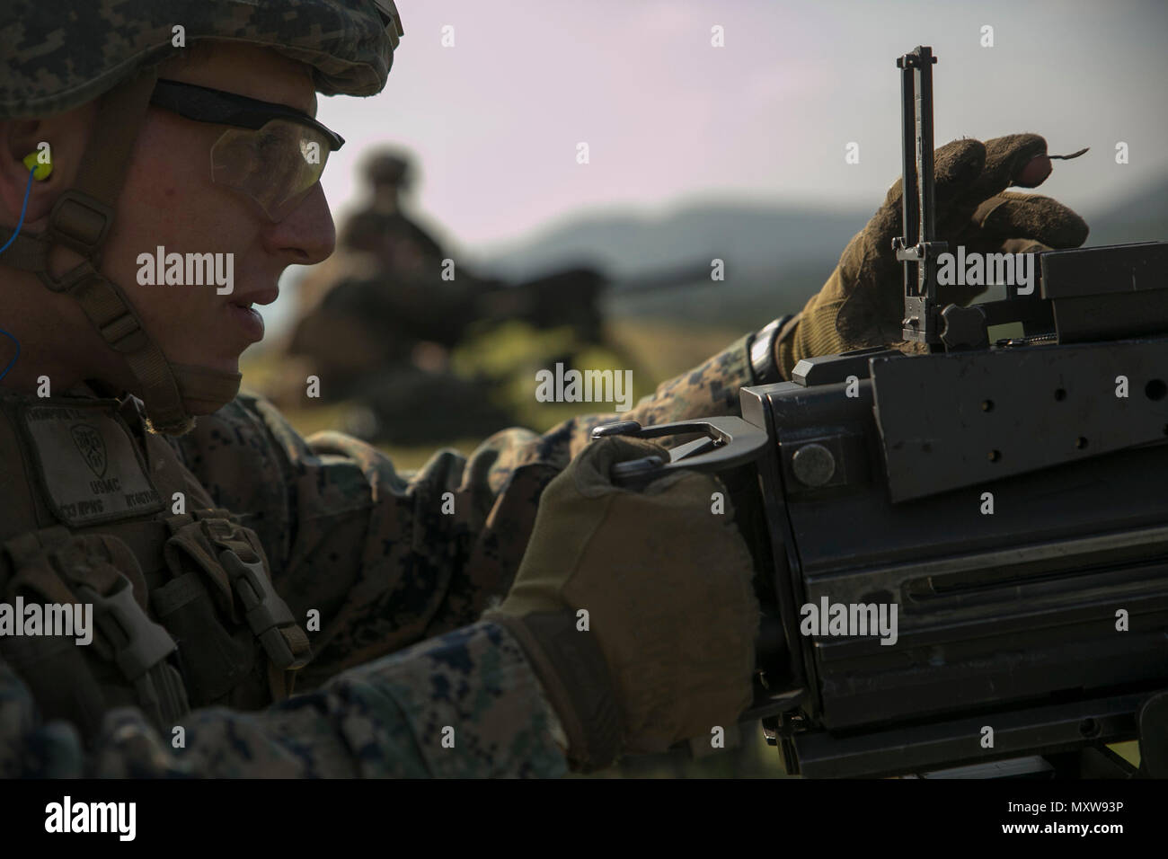 EASTERN TRAINING AREA, OKINAWA, Japan – A Marine with Weapons Company ...