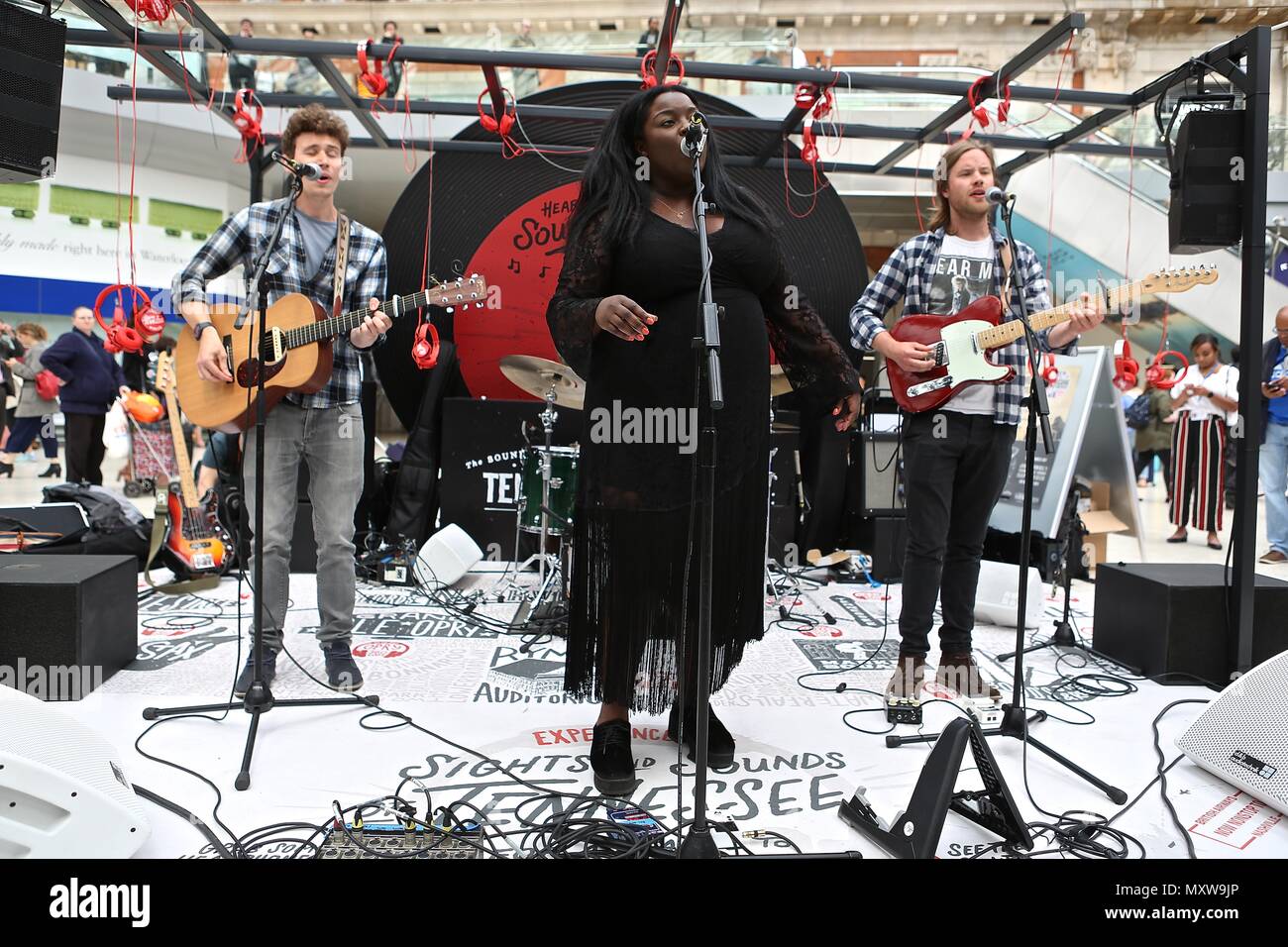 Experience to debut at waterloo staion hi-res stock photography and ...