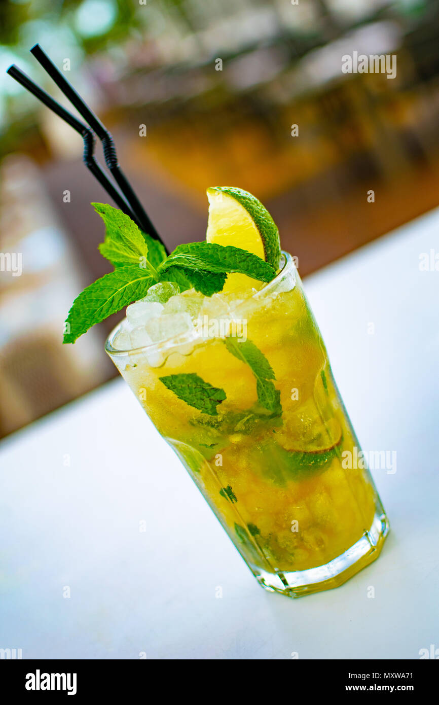 Green mojito hi-res stock photography and images - Alamy