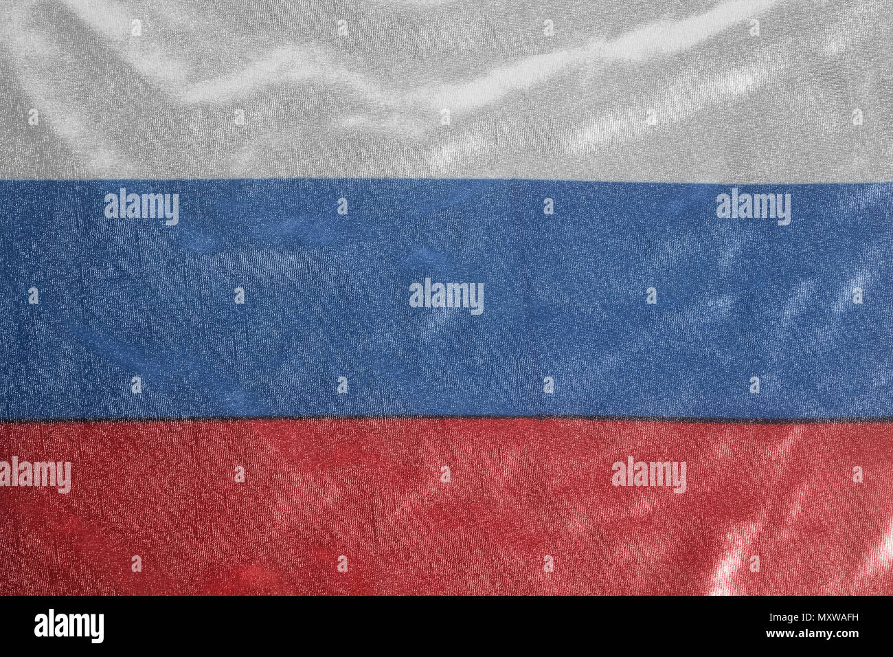 Russian Waving National Flag Background close up Stock Photo - Alamy