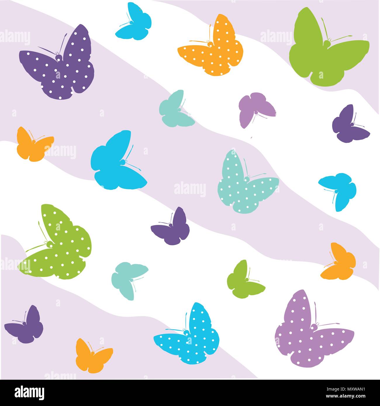 Butterfly floral Stock Vector Images - Alamy