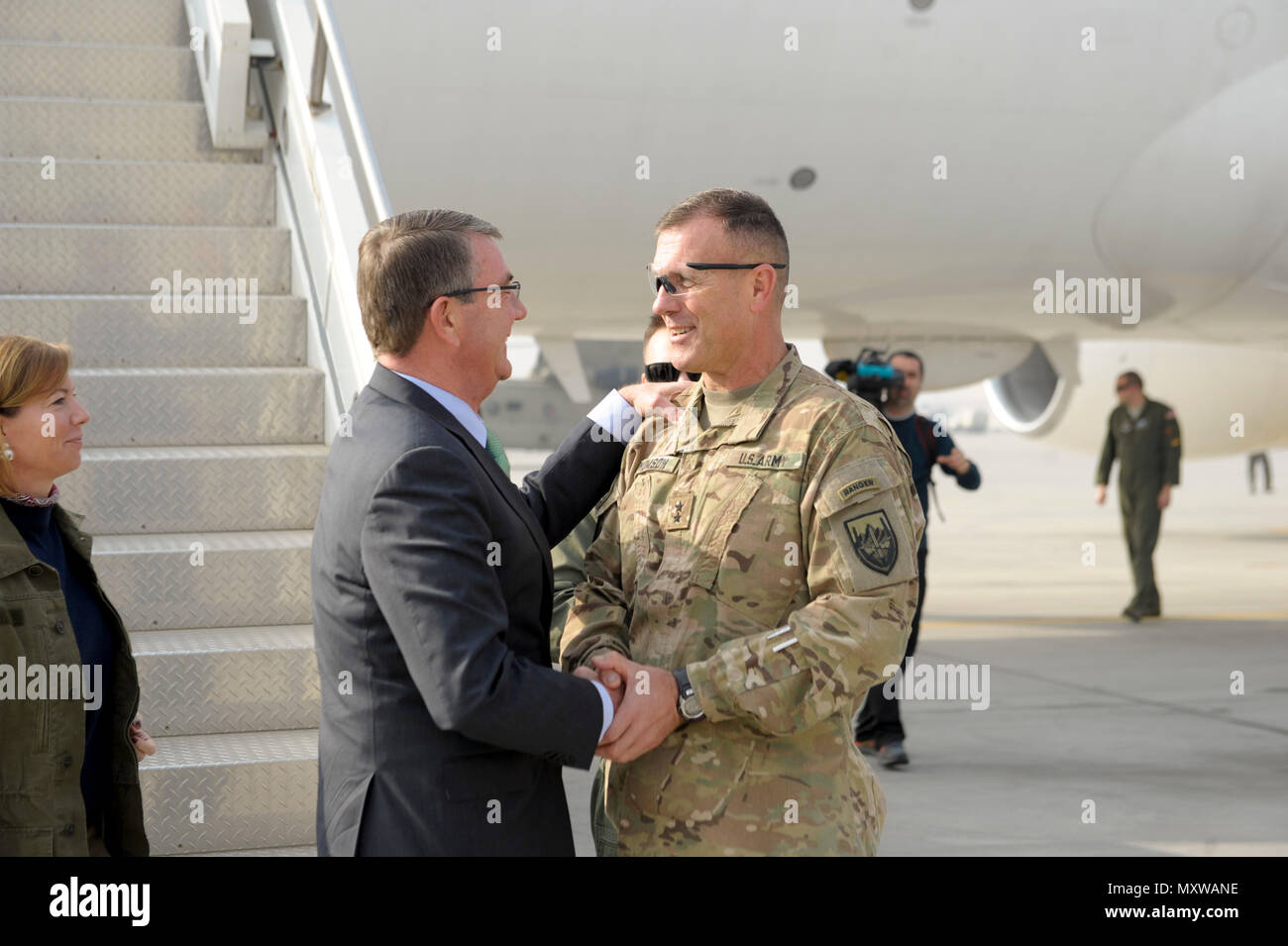 U.S. Army Maj. Gen. J.T. Thomson, deputy commanding general for support ...