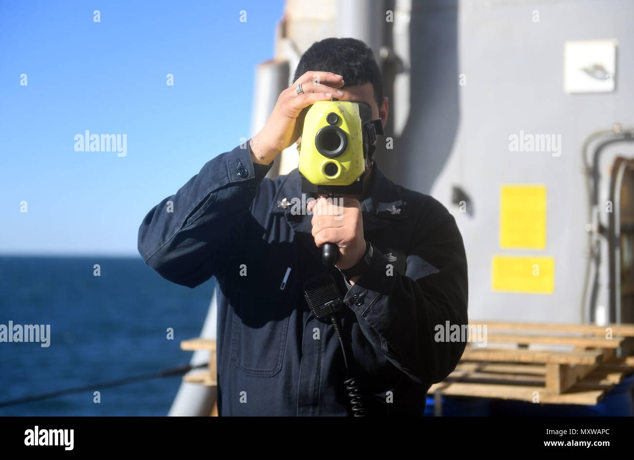 Navy Firefighting Thermal Imager Nfti High Resolution Stock Photography ...