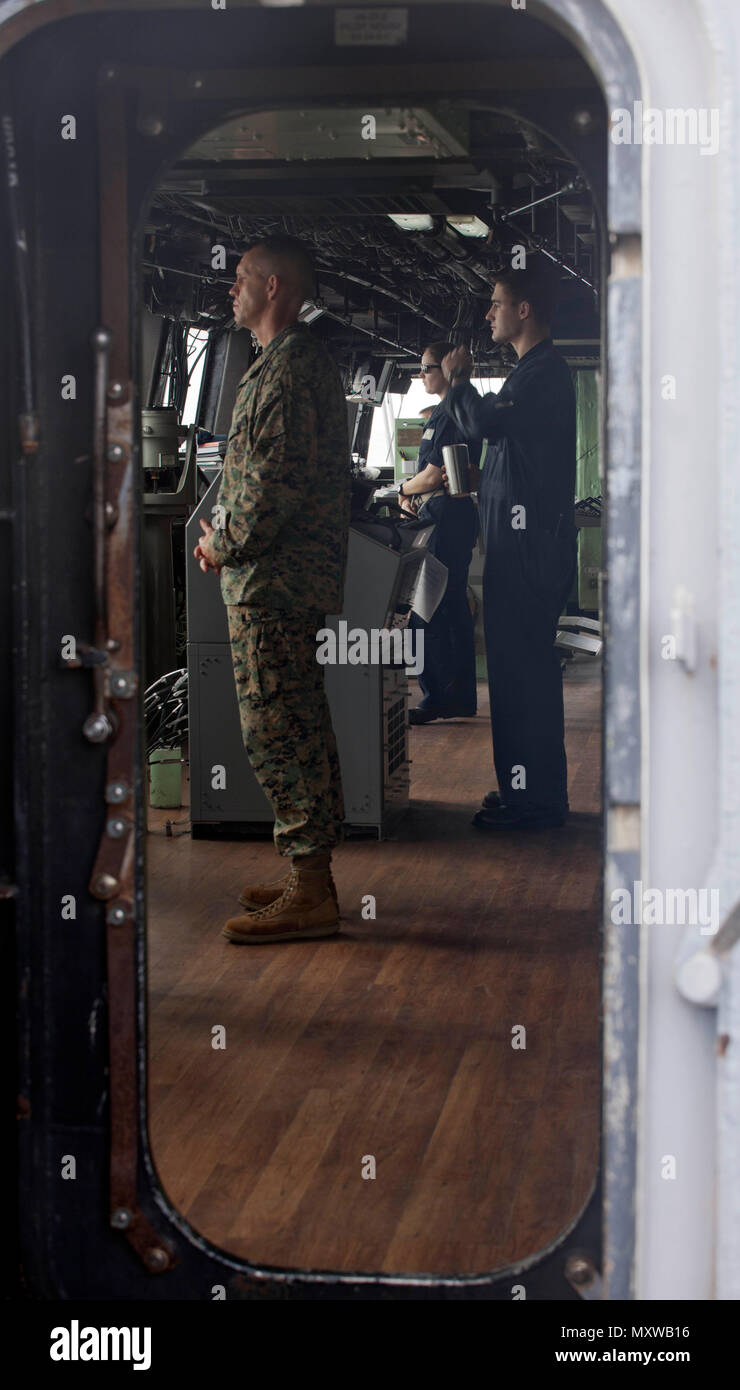 Lt. Col. Ralph Hershfelt, executive officer of the 24th Marine ...