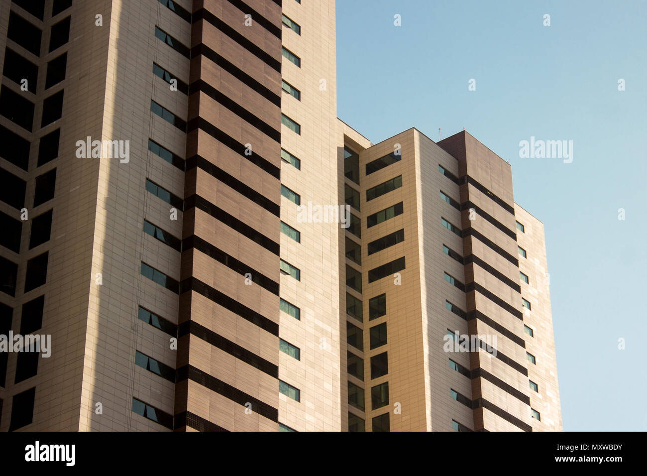 Twin tower apartment buildings hi-res stock photography and images - Alamy