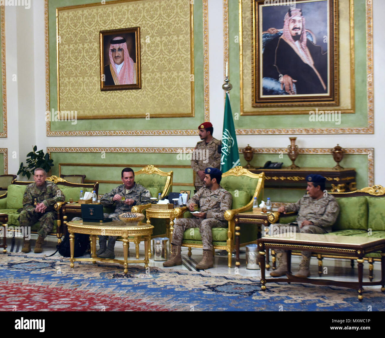 Air Force Gen. Joseph Lengyel, chief, National Guard Bureau, second ...